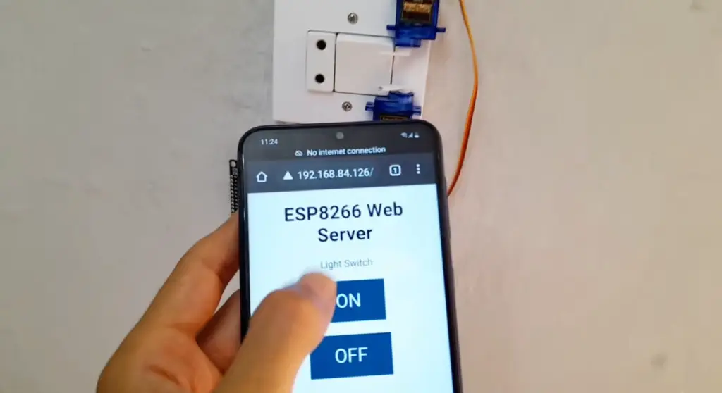 Create a Smart WiFi Light Switch Using ESP8266 and Servo Motors - DIY ...